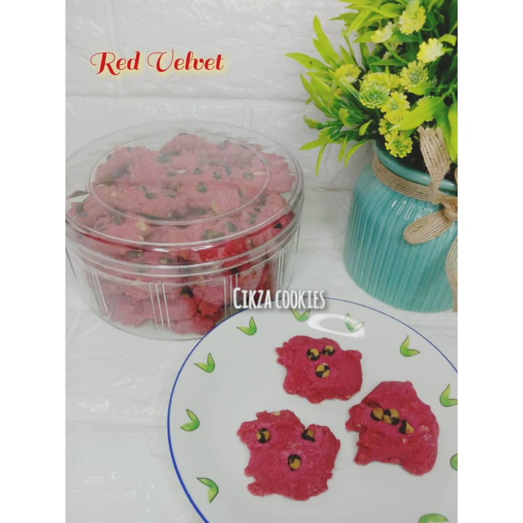 Biskut/ Kuih Raya 2024 Red Velvet/ ±50pcs (±500gr) | Shopee Malaysia