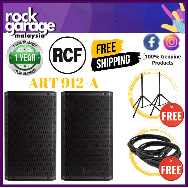 RCF ART 912-A PROFESSIONAL ACTIVE SPEAKER ( ART912A / 912A / ART ) | Shopee Malaysia