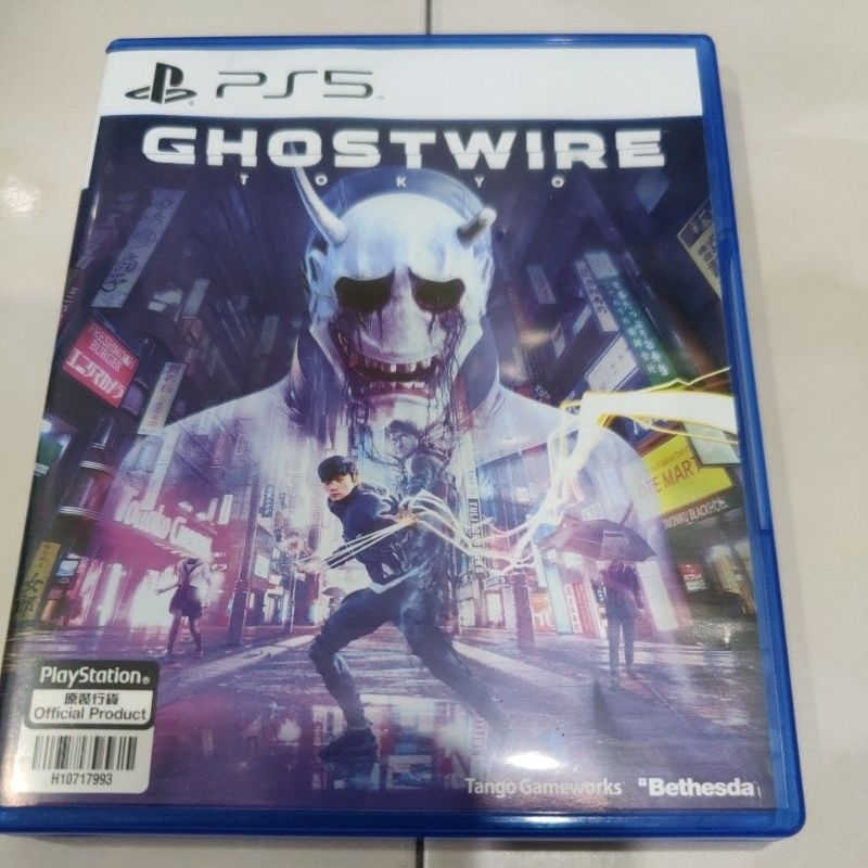 ps5 used game ghostwire tokyo (chi/eng) | Shopee Malaysia