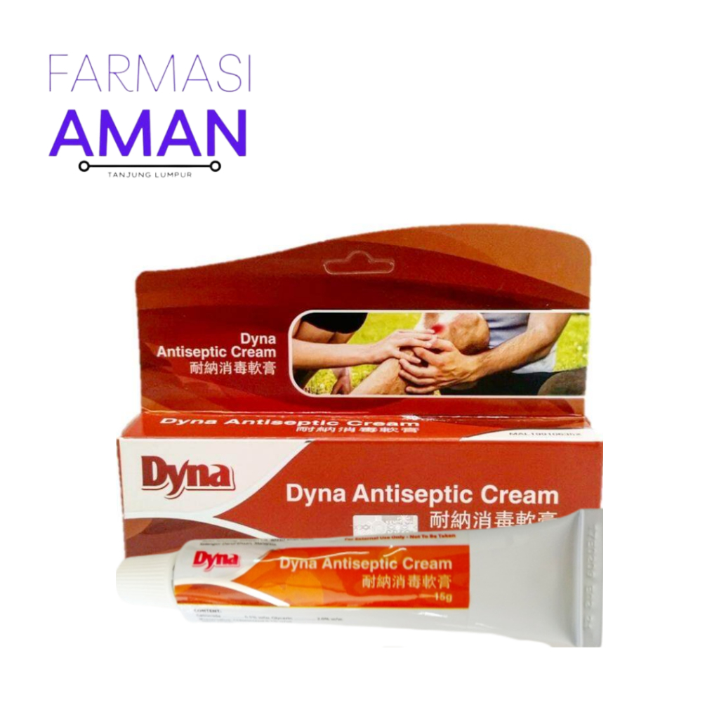 Dyna Antiseptic Cream 15g | Shopee Malaysia