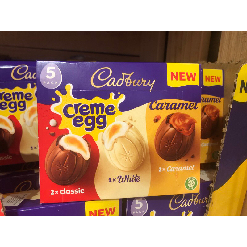 Cadbury New Mix Creme Egg Chocolate 200gram (5pcs) | Shopee Malaysia