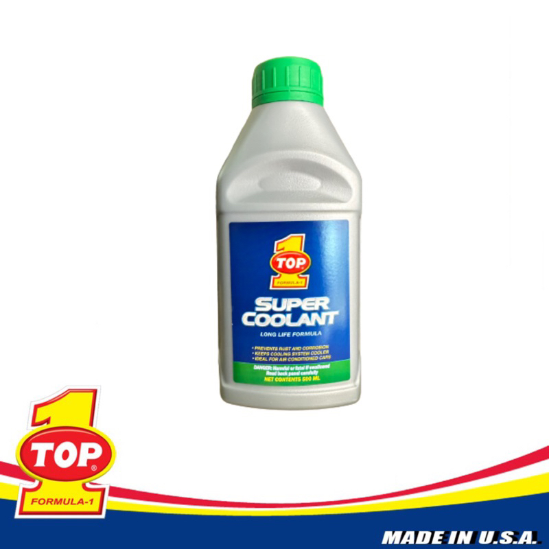 120 Top 1 super coolant (500ml) long life formula for motorbike ...