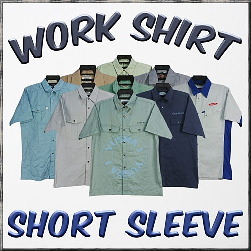 💥Kemeja Kerja/Baju Kerja/Work Shirt/Short Sleeve💥 | Shopee Malaysia