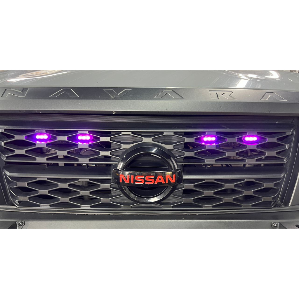 4x4 Grille LED Pick Up 7 Colour RGB Led Front Grille LED Decoration LED ...