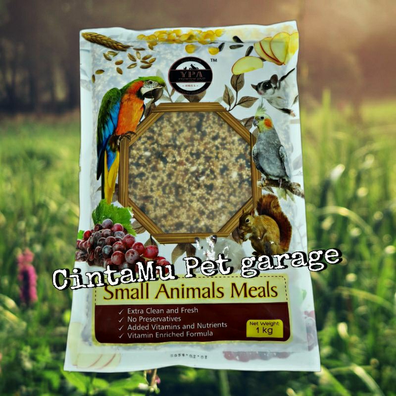 YPA 3350 1kg Premium small animals meals/Mix fruit sambau campur ...