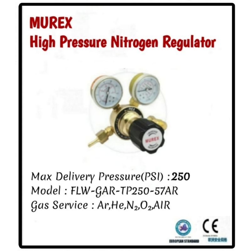 MUREX High Pressure Nitrogen Regulator | Shopee Malaysia