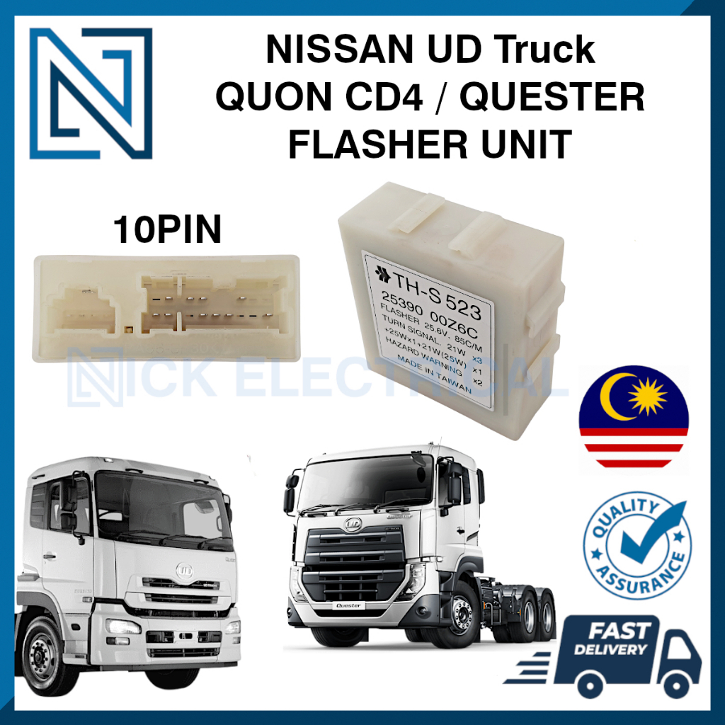 NISSAN UD Truck QUON CD4 , QUESTER Flasher Unit Signal Relay Blinker ...