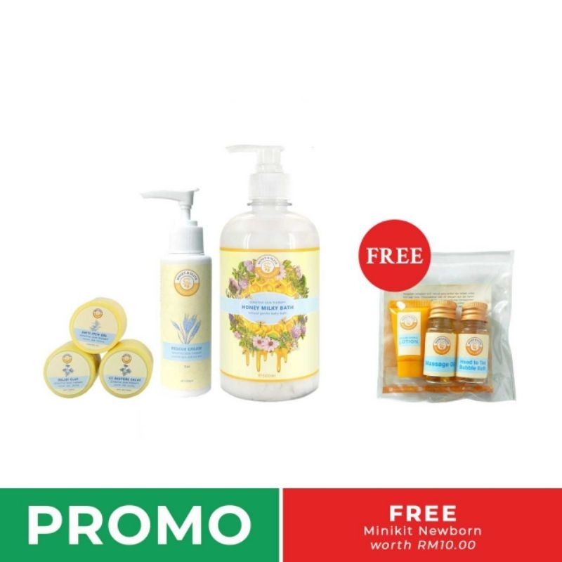 Sensitive Skin Therapy For Eczema Kulit Gatal Garu Ekzema Honey Olive Baby | Shopee Malaysia