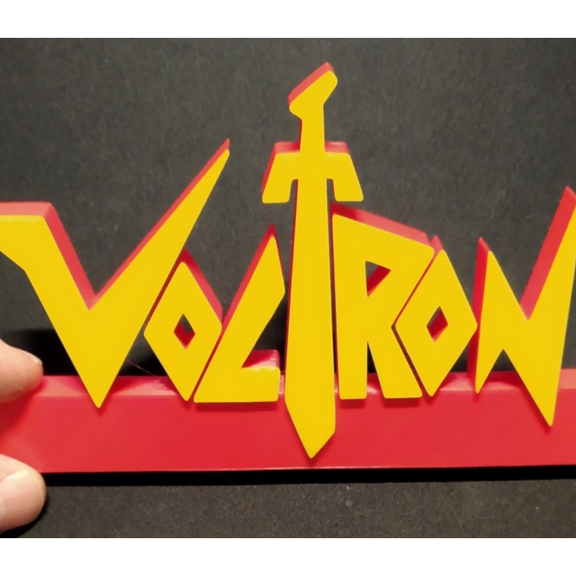 VOLTRON Logo 3D Desk Decoration | Shopee Malaysia