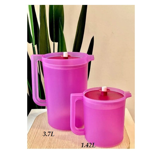 Tupperware Gourmet Giant Pitcher 3.7L/Gourmet Pitcher 1.42L | Shopee ...