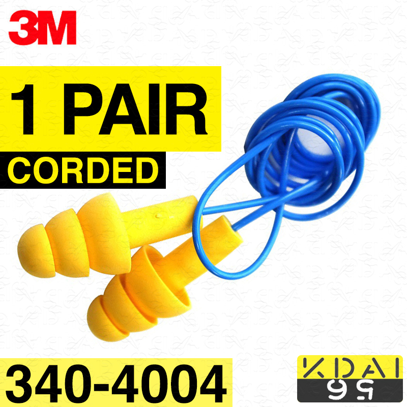 ORIGINAL PREMIUM REUSEABLE 3M 1270 3M 4004 Earplug SAFETY 3m sleeping ...