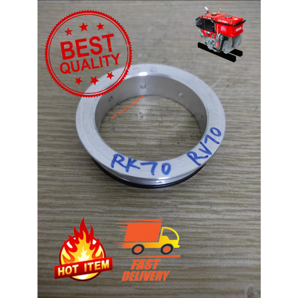 READY STOCK Kubota Vikyno Rv70 Oil ring Crankshaft size STD/010/020 ...