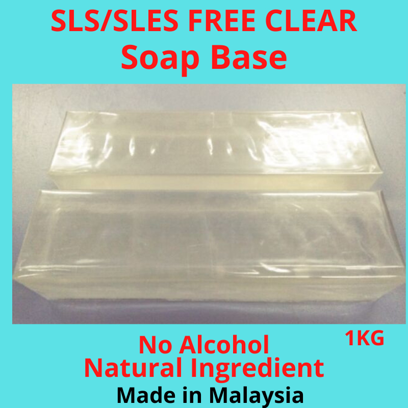 SLS FREE Transparent Soap Base - 1KG (Sabun / sabunmandi/DIY Sabun ...