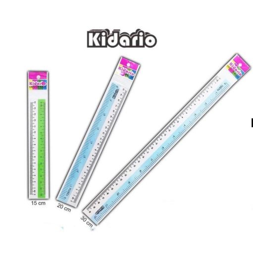 Kidario Plastic Ruler 15 / 20 cm | Shopee Malaysia