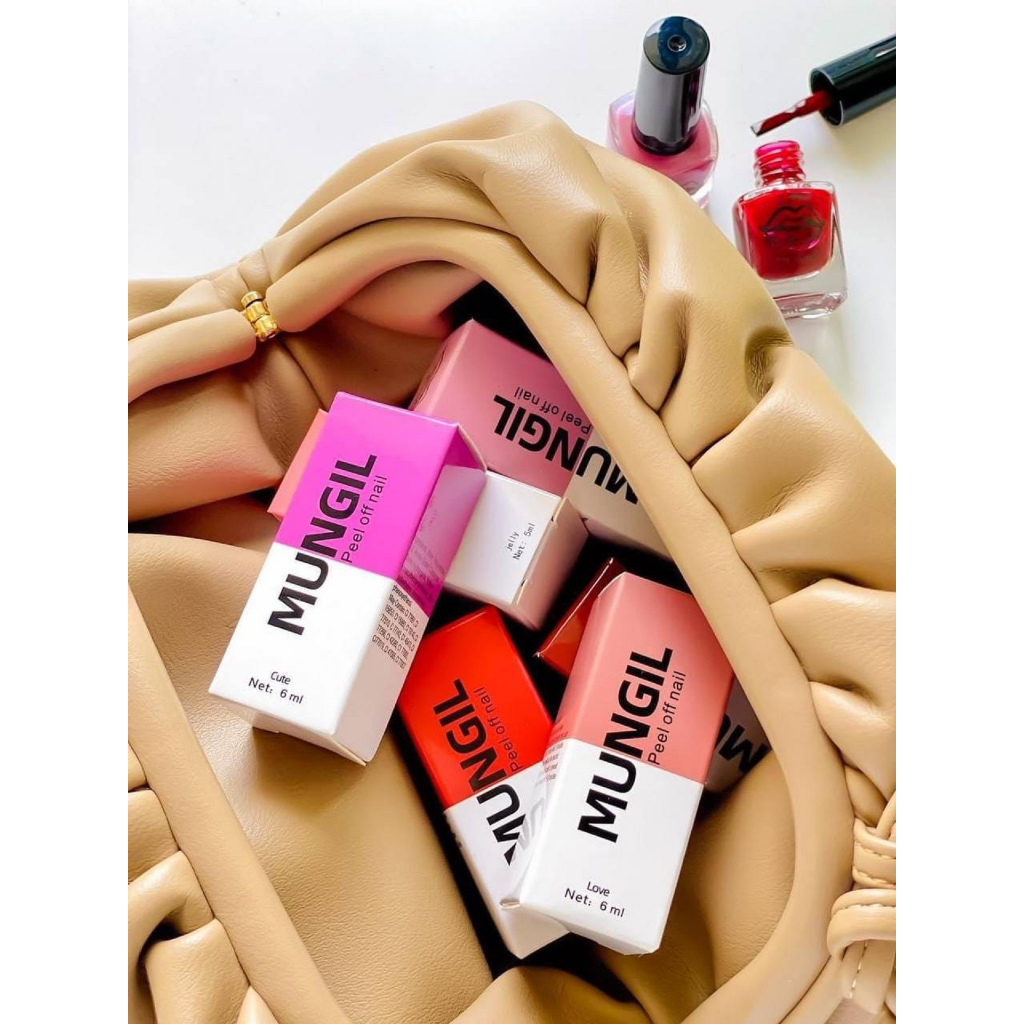 🔥READY STOCK🔥MUNGIL PEEL OFF NAIL 💯ORIGINAL😽😽 | Shopee Malaysia
