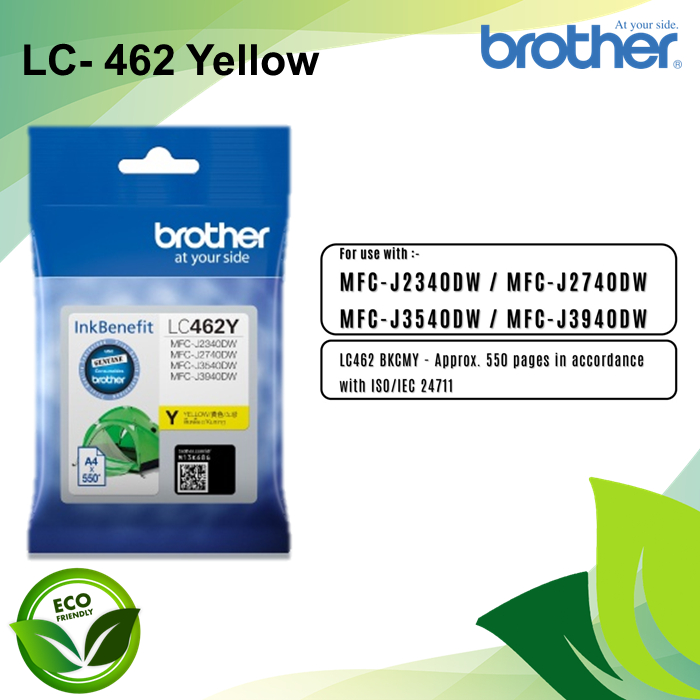 Brother LC 462 LC462 LC462Bk LC462CMY LC462XL Original Ink Cartridge ...