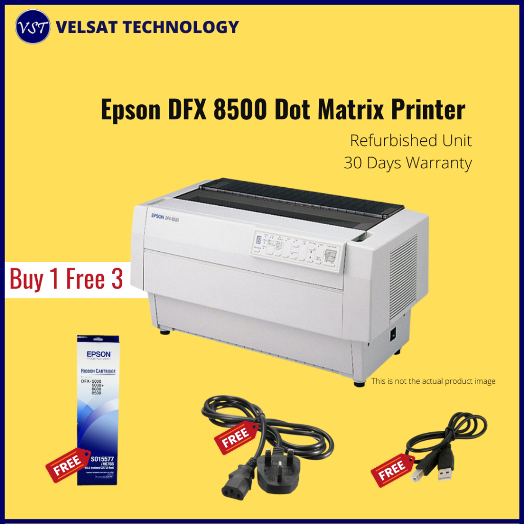 Epson DFX-8500 Dot Matrix Printer [Refurbished] | Shopee Malaysia