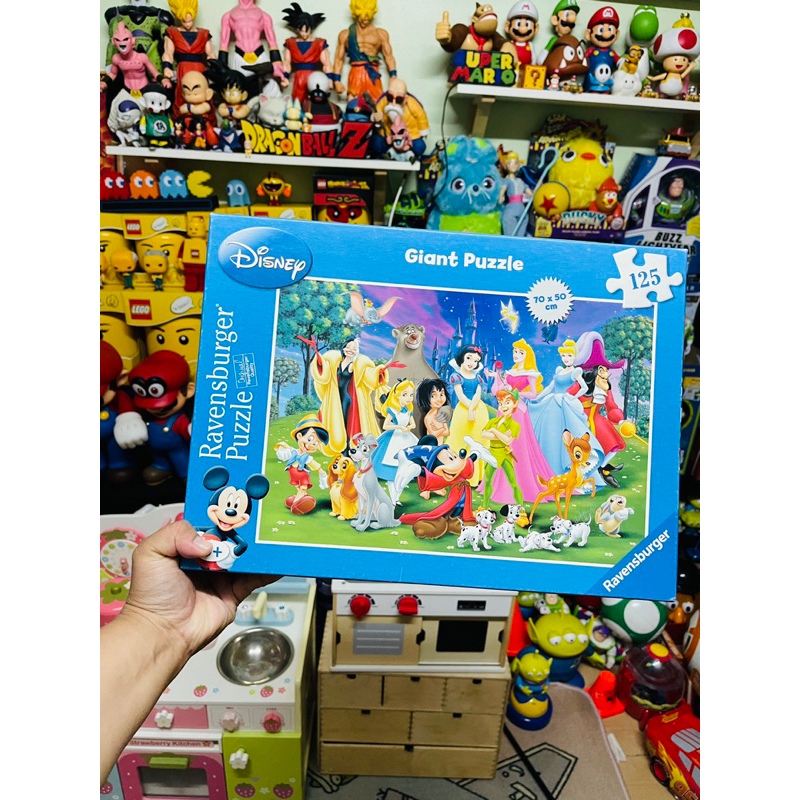 RAVENSBURGER PUZZLE MICKEY MOUSE PRINCESS ALADDIN DISNEY CARTOON GIANT ...