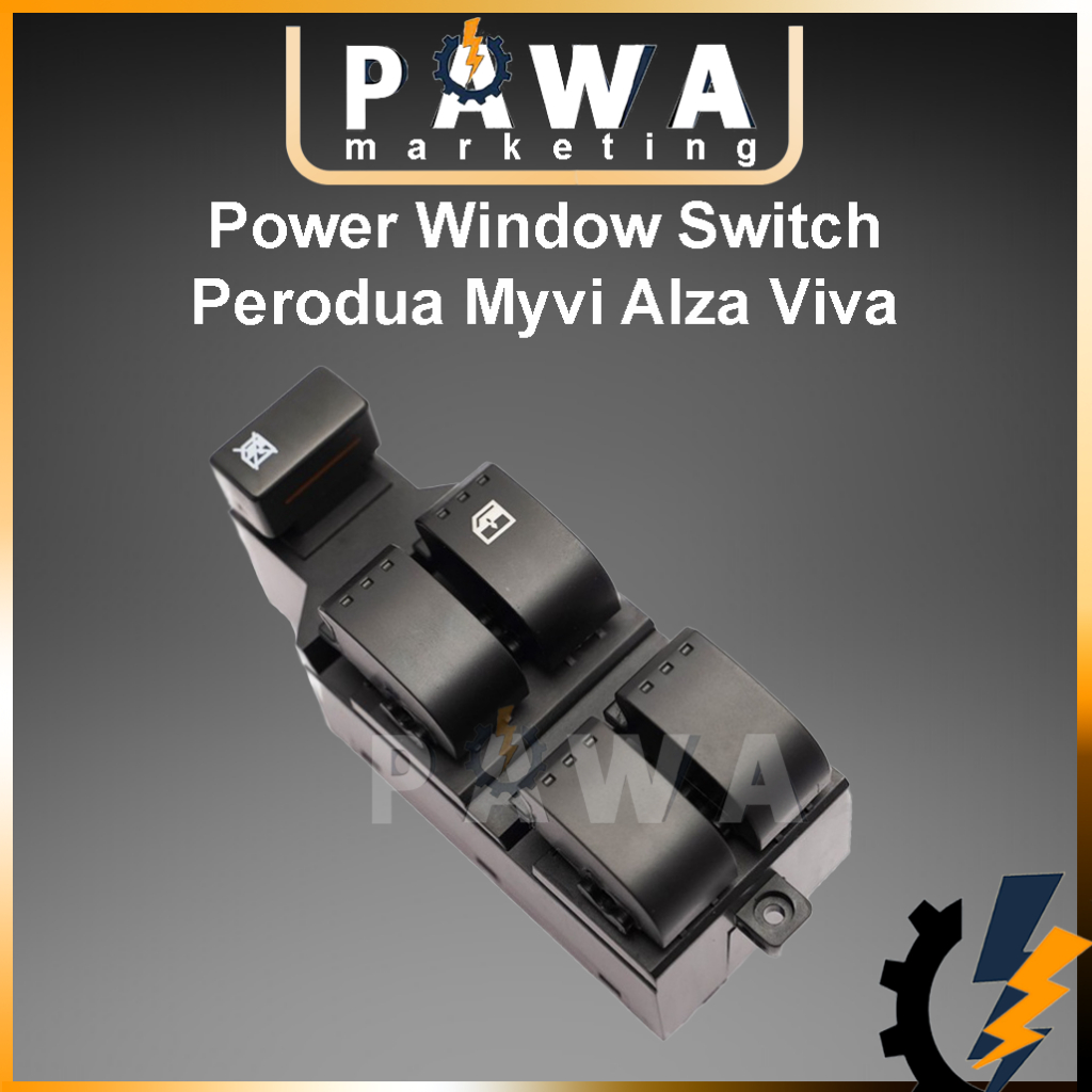 Votec 100% Authentic Perodua Myvi Alza Viva Toyota Innova Power Window ...