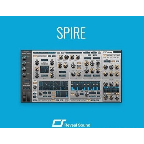 🎹 Spire 𝐯𝟏.𝟓.𝟏𝟕 (Win/Mac) VSTi, VST3, *AAX, AU x64 🎵 Reveal Sound 🎹 Synthesizer | Shopee Malaysia
