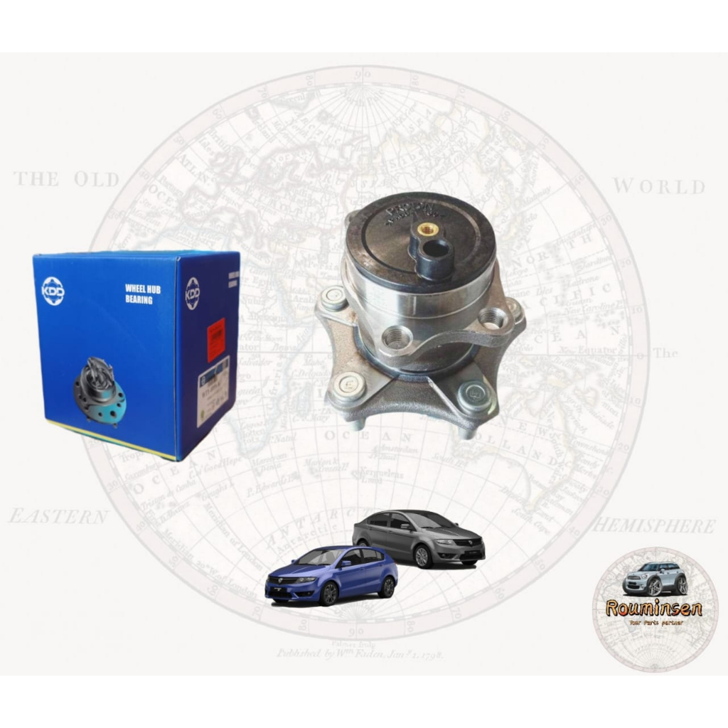 Rear(belakang) Wheel Hub Bearing For Proton Preve/ Suprema-S | Shopee ...