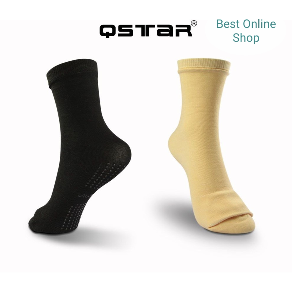 (WUDHU SOCKS) STOKIN MUSLIMAH ANTISLIP LONG WOMEN SOCK Stoking Wuduk ...