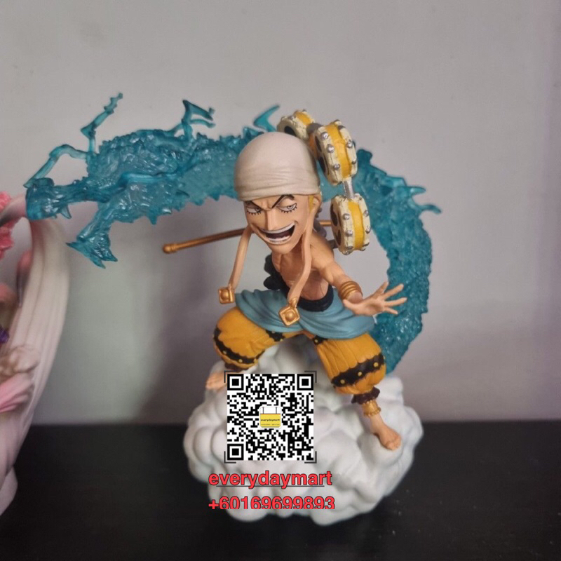 ONE PIECE🔥ENEL Q VERSION🔥ACTION FIGURE TOYS STATUES💥海贼王雷神艾尼路Q版💥手办模型 ...