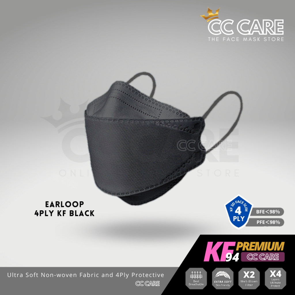 Hijab / Earloop KF94 4ply 10pcs Adult Disposable Face Mask | Kids ...
