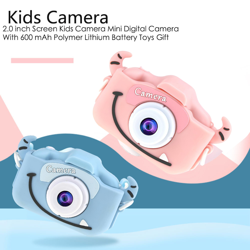 2.0 Inch Screen Mini Digital Kids Camera x5 12MP Photo Children Camera ...
