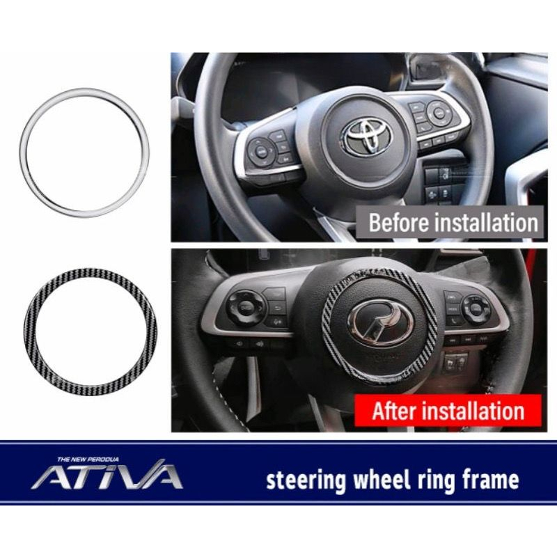 ATIVA STEERING WHEEL RING FRAME | Shopee Malaysia