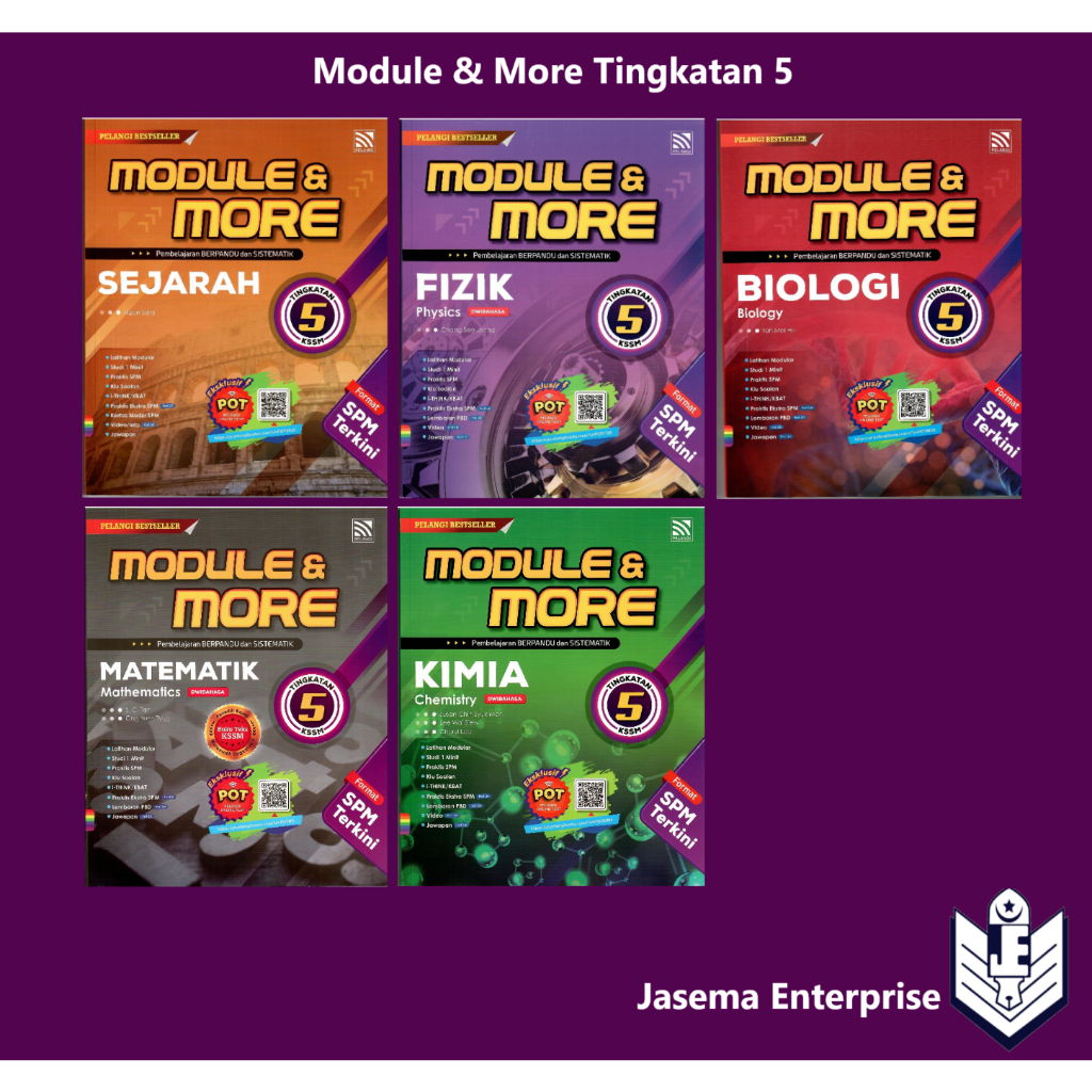 Module & More Tingkatan 5 Biologi | Fizik | Kimia | Matematik ...