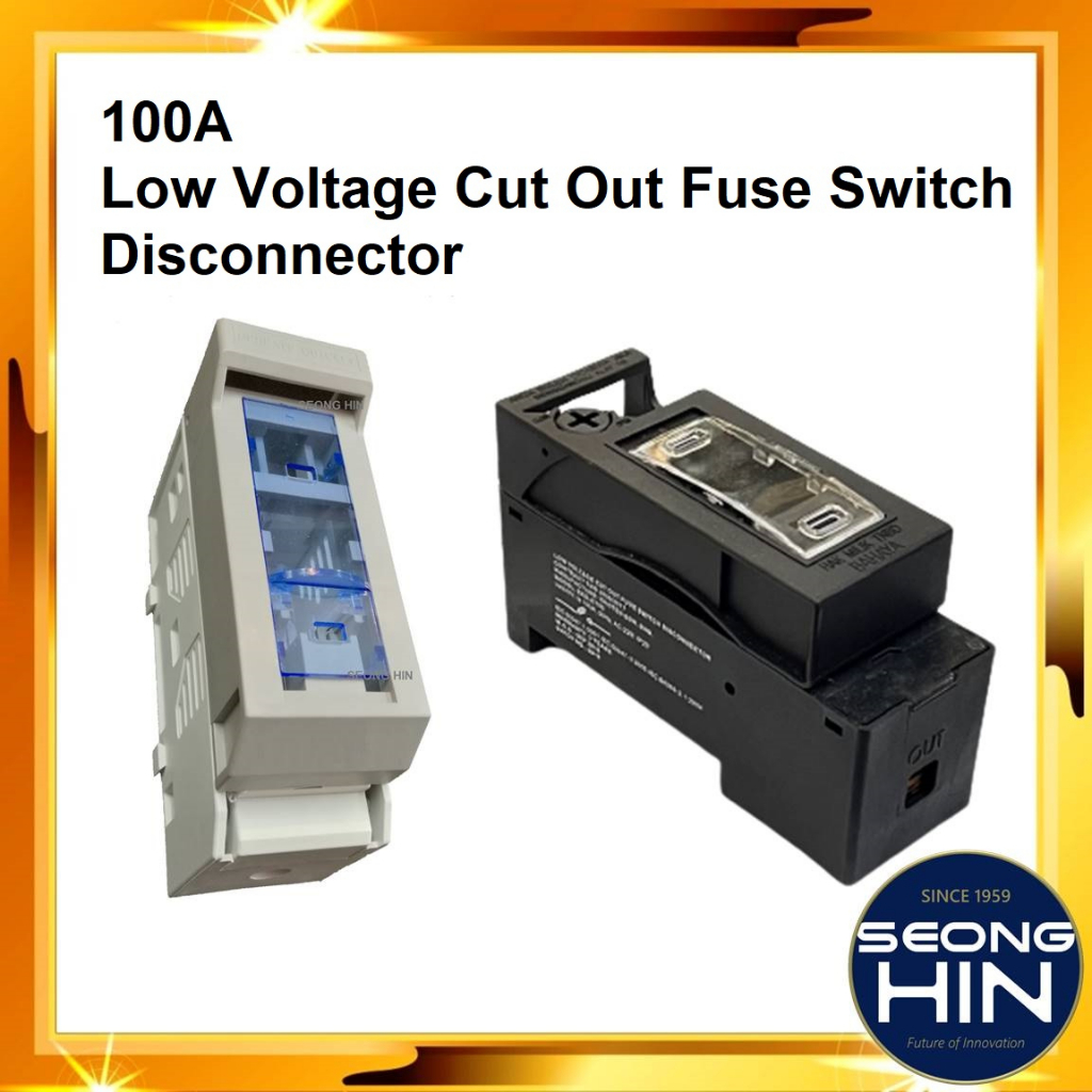 OEM TNB 63A 100A Cut Out Fuse Switch Disconnector (new) | Shopee Malaysia