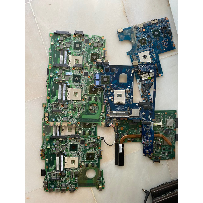 rosak / faulty used laptop motherboard.MOTHERBOARD ROSAK/FAULTY ...