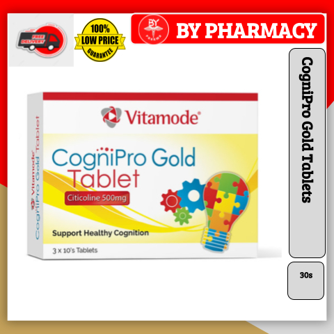 Vitamode CogniPro Gold Tablets 30s (Improve Memory, Kuat Ingatan ...