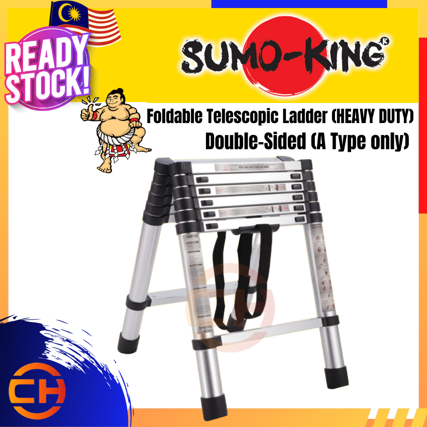 SUMO-KING Foldable Telescopic Ladder Double-sided (A Type) SDP-7 / SDP ...
