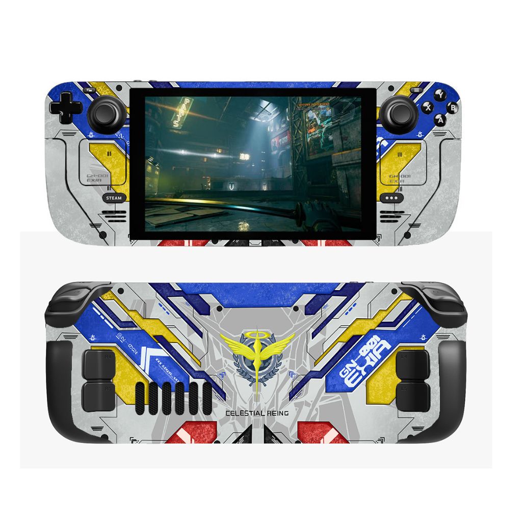 SteamDeck Steam deck LCD/OLED Gundam RX78 Unicorn Exia Freedom Design ...