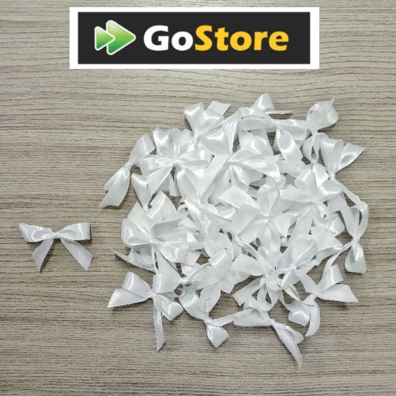 Ready Made Ribbon/ Decorations Ribbon/ Mini Satin Ribbon/ (50pcs) Cute ...