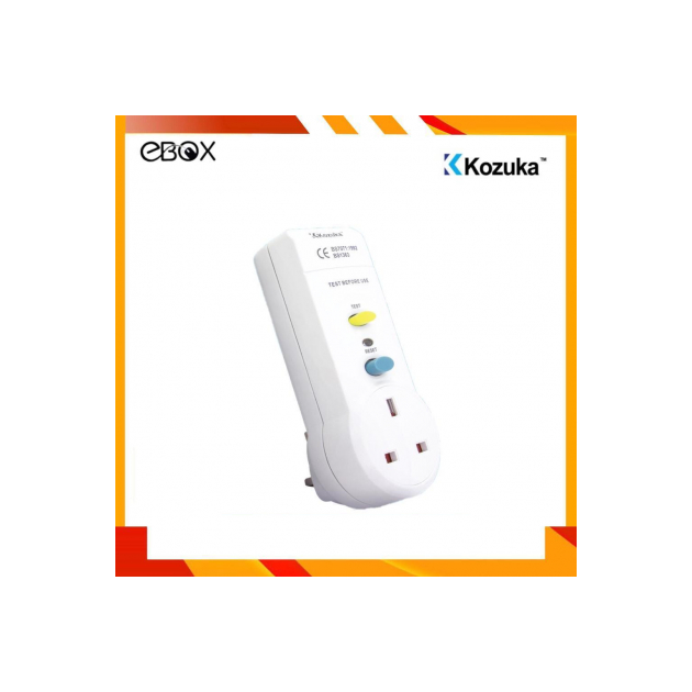 RCD Adaptor 13A (30ma) (Residual Current Devices) (Kozuka) | Shopee ...