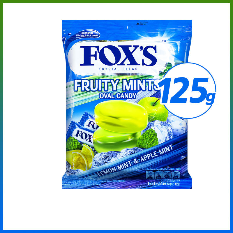 Halal - Indonesia Fox's Crystal Clear Candy (Gula Gula Fox's) | Shopee Malaysia