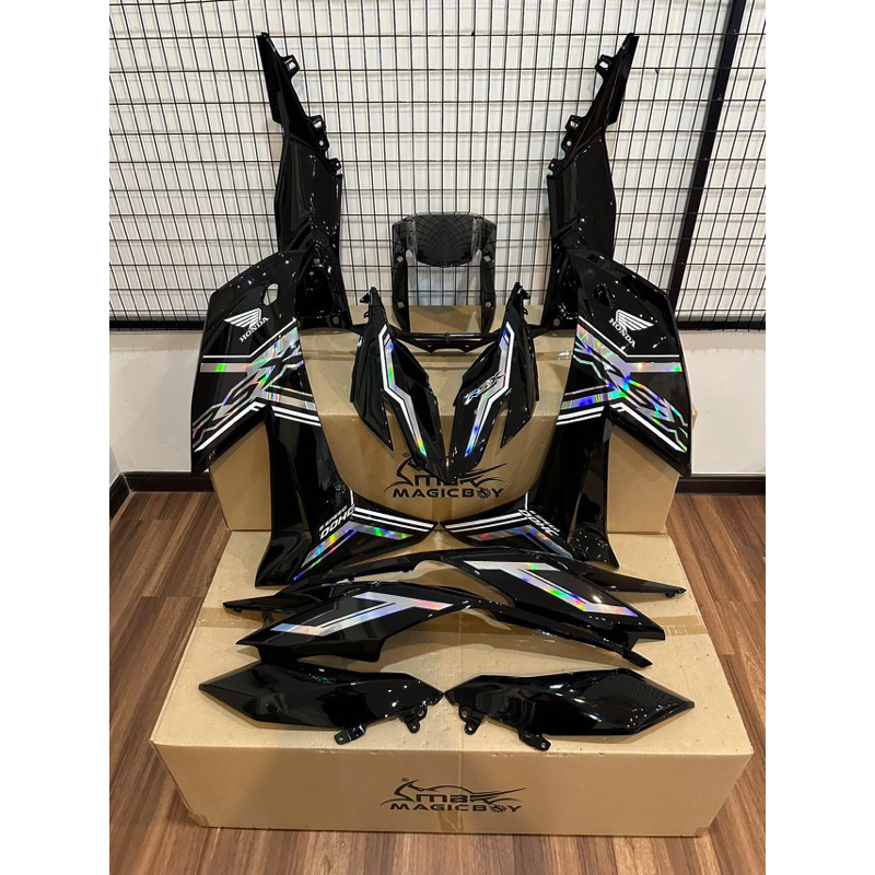 JL RACING RSX150 RSX Cover Set Magic Boy Vietnam Sticker Viral Winner X ...