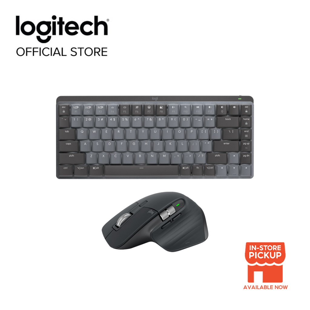 [Combo Set] Logitech MX Mechanical mini + MX Master 3s (Graphite ...