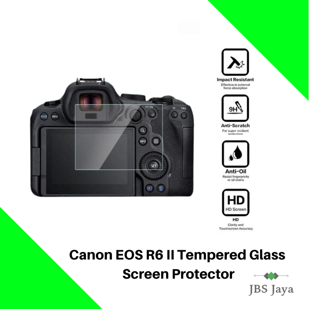 Canon EOS R6 II / EOS R5 / EOS M50 / EOS M50 II Tempered Glass Camera ...