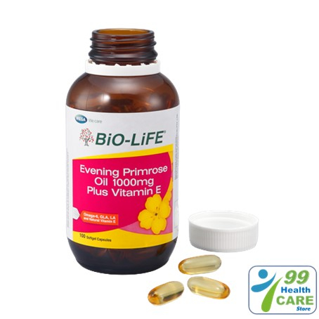 Bio-Life Evening Primrose Oil 1000mg Plus Vitamin E (100's) | Shopee ...