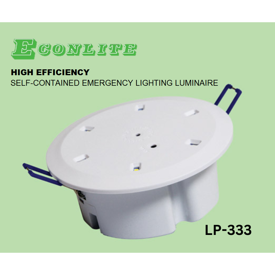 [ECONLITE] LP 333 LED EMERGENCY LIGHT (BOMBA APPROVED) | Shopee Malaysia