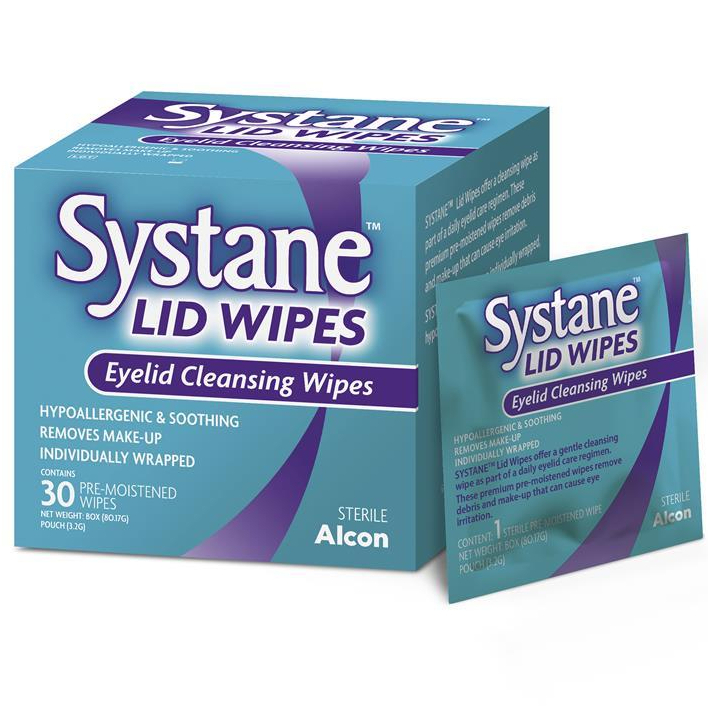 SYSTANE LID WIPES 30S [EYELID CLEANSING WIPES HYPOALLERGENIC] | Shopee ...