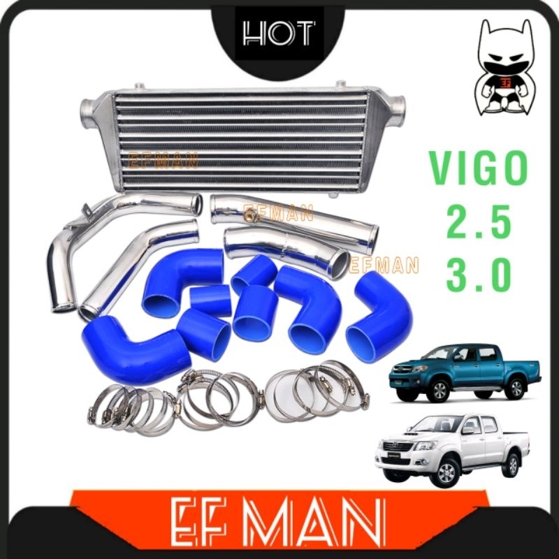 TOYOTA HILUX VIGO KUN25 KUN26 2.5 3.0 1KD 2KD INTERCOOLER KIT PIPING ...