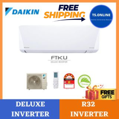Free Shipping Daikin R32 1 5hp Inverter Wall Mounted Ftku Series