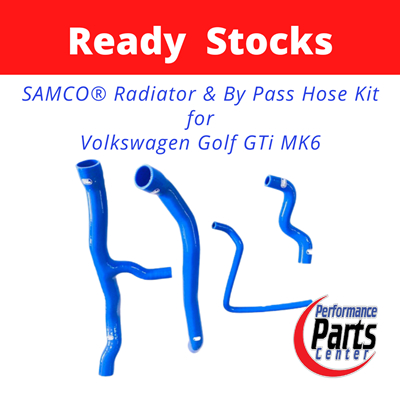 SAMCO® Radiator & By Pass Hose Kit Volkswagen Golf GTi MK6 { Colour ...