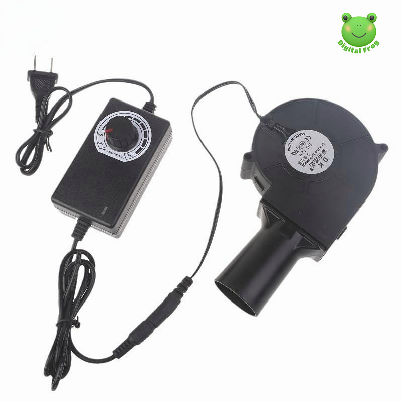 Portable Blower kalan BBQ Blower Fan For kalan 9733 DC 12V 2.5A 6000R ...