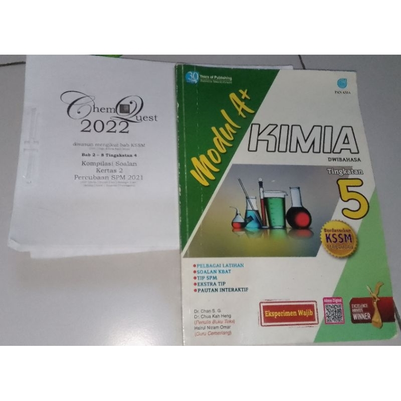 Modul A+ Kimia Tingkatan 5 (dwibahasa) | Shopee Malaysia
